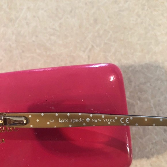 kate spade | Accessories | Kate Spade Brown Frame Reading Glasses With ...